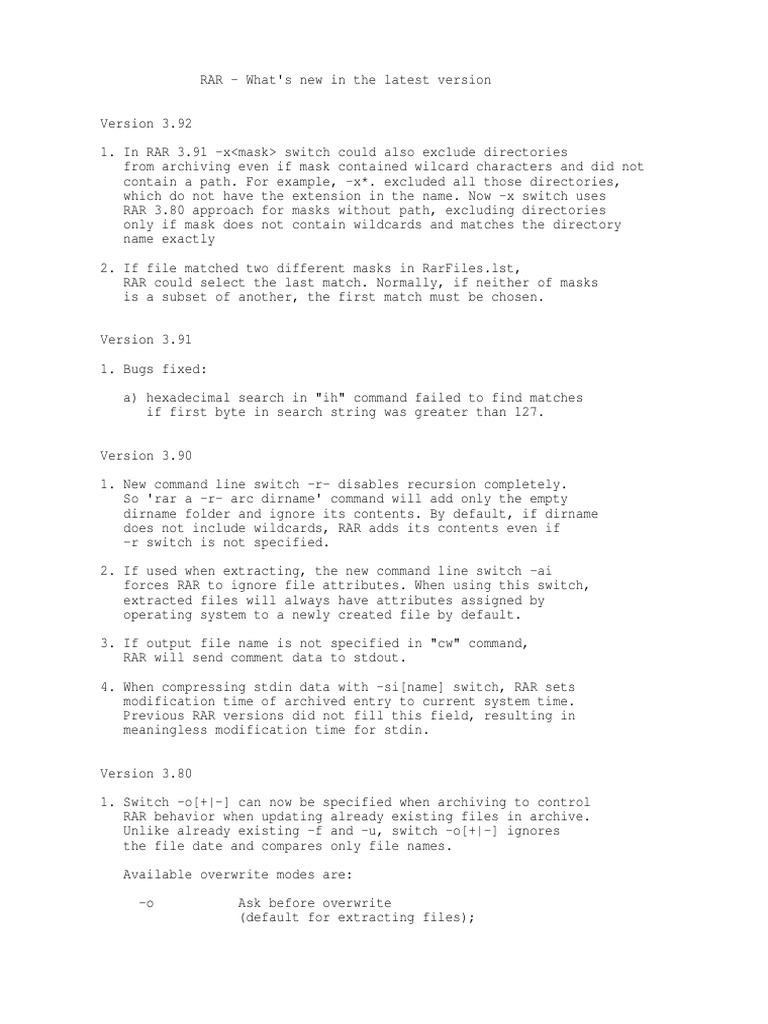 Whats New | PDF | Computer File | Command Line Interface