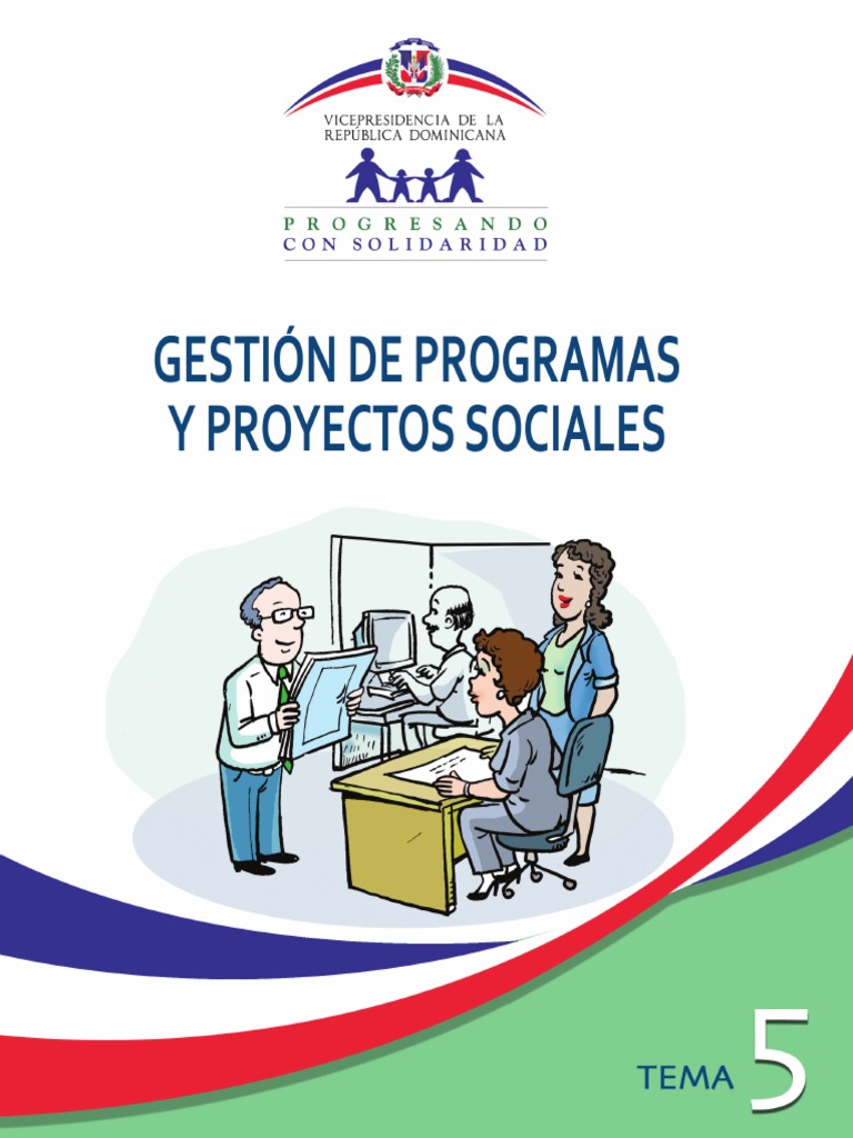 Manual 5: Gestión de programas y proyectos sociales | Planificación ...