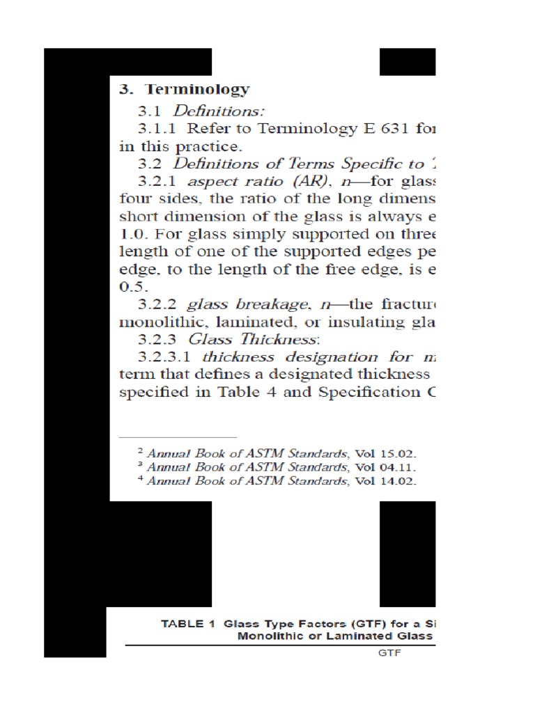 Astm E1300 - 140414 - Office | PDF | Strength Of Materials | Bending