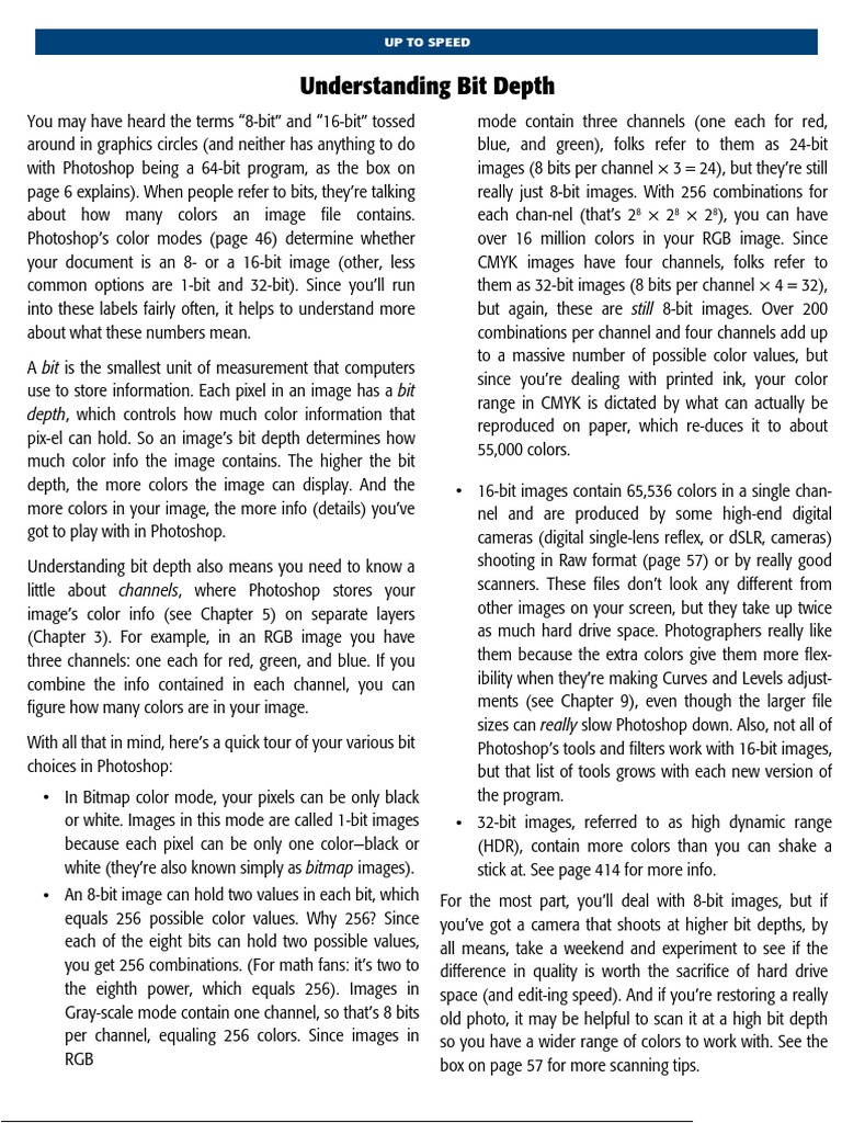 Understanding Bit Depth: An Exploration of 1-Bit, 8-Bit, 16-Bit, and 32 ...