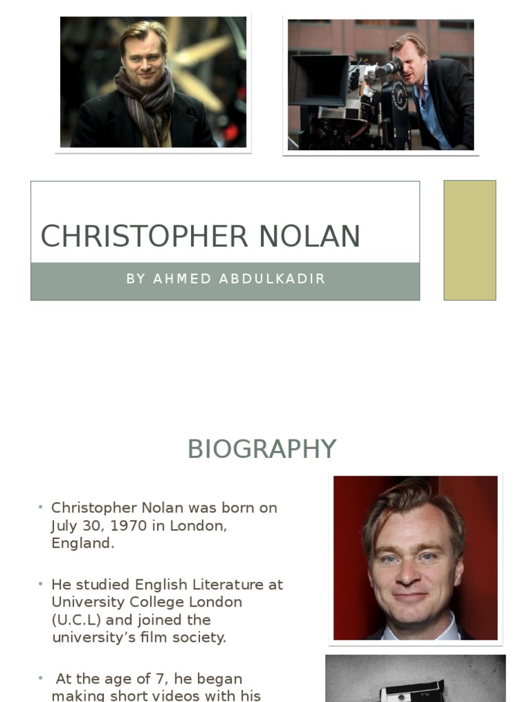 Christopher Nolan | PDF