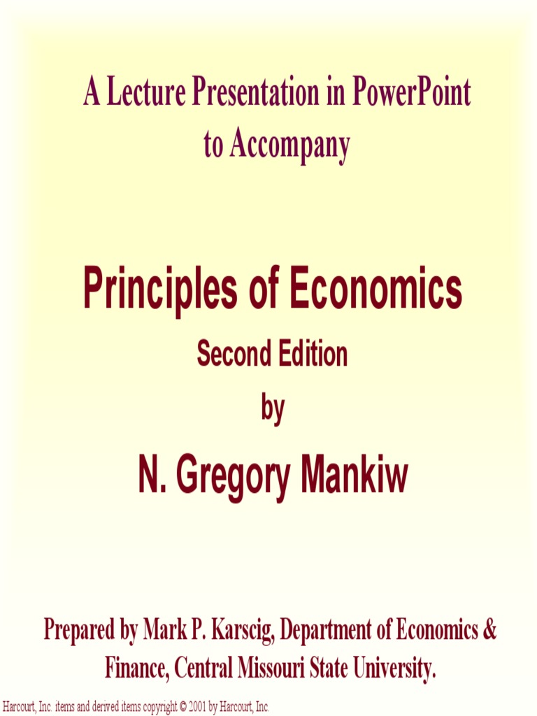 Mankiw PDF | PDF | Inflation | Market Failure