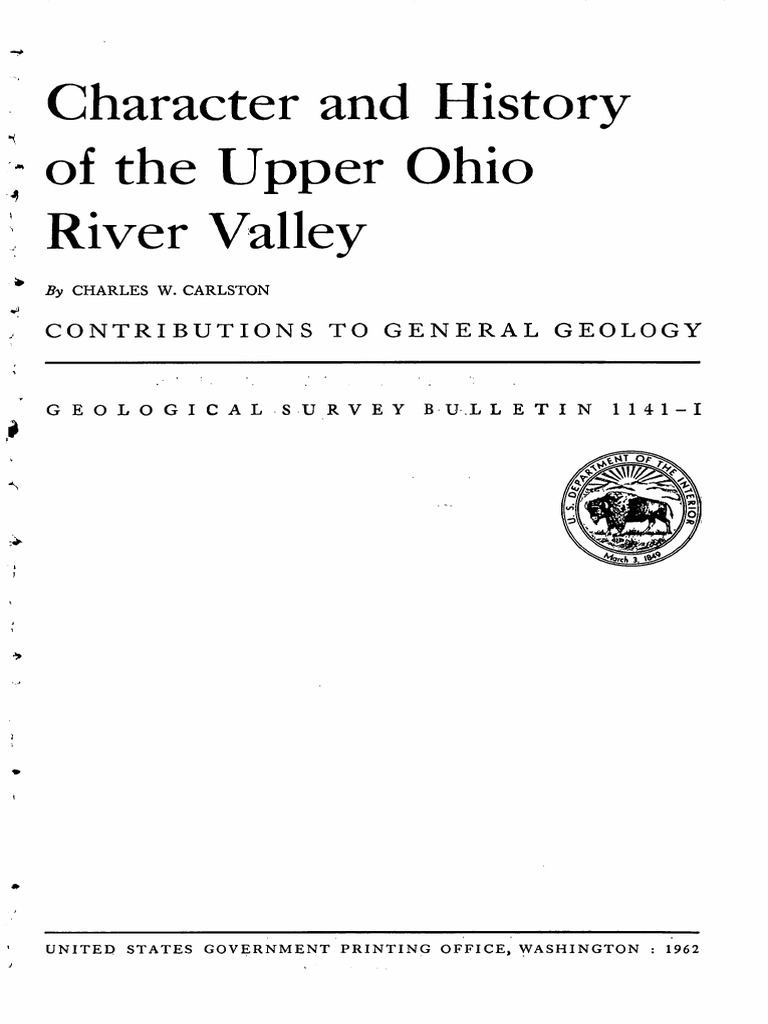 Upper Ohio River Valley Geology Insights | PDF | Ohio River | River