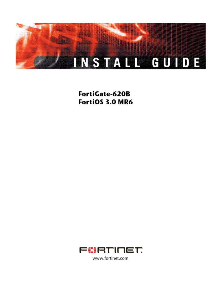 FortiGate-620B Install Guide | PDF | Ip Address | Domain Name System