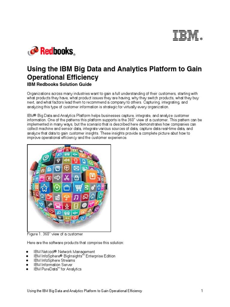 Using The IBM Big Data and Analytics Platform To Gain Operational ...