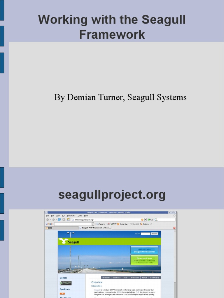 Working With The Seagull Framework | PDF | Model–View–Controller ...