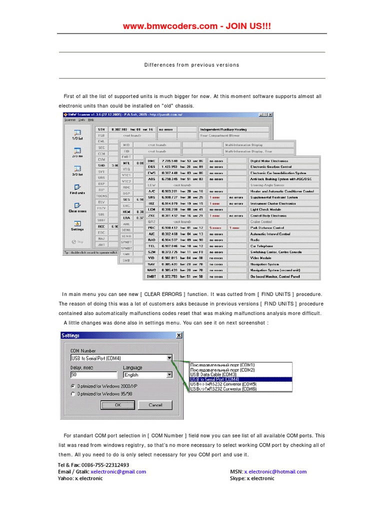 BMW Scanner | PDF | Subroutine | Component Object Model