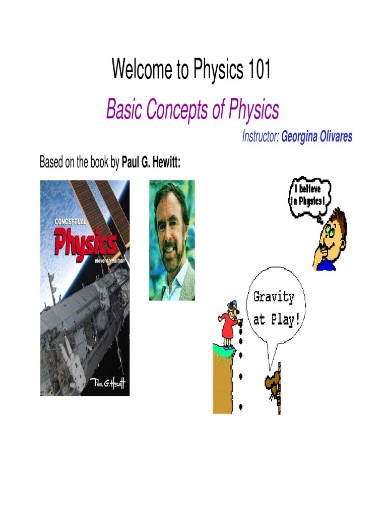 Basic Concepts of Physics | PDF | Teaching Methods & Materials