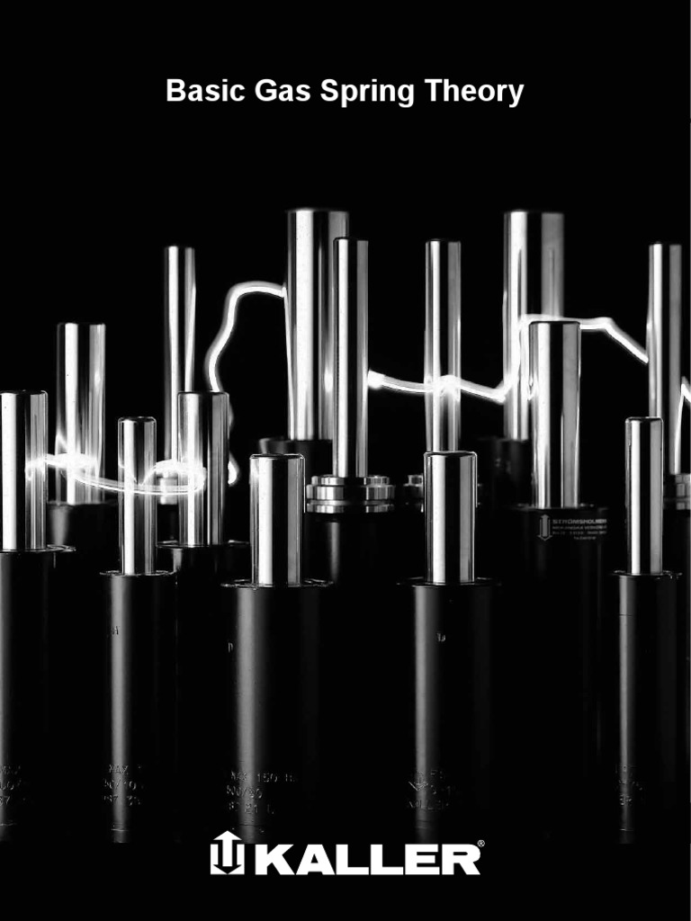 Basic Gas Spring Theory Ed 92010 | PDF | Gases | Pressure