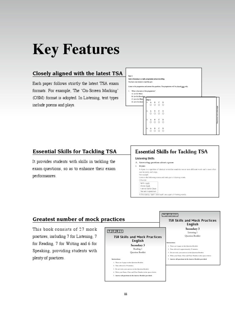 TSA Practice EP | Test (Assessment) | Classroom