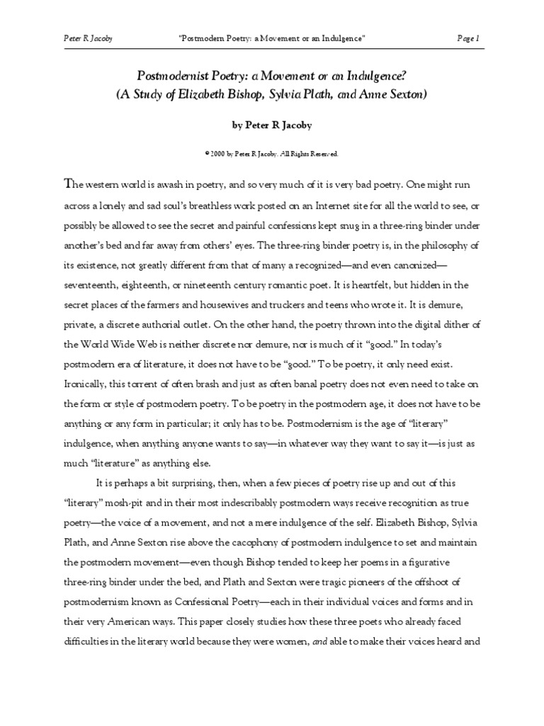 postmodernist-poetry-pdf-sylvia-plath-postmodernism