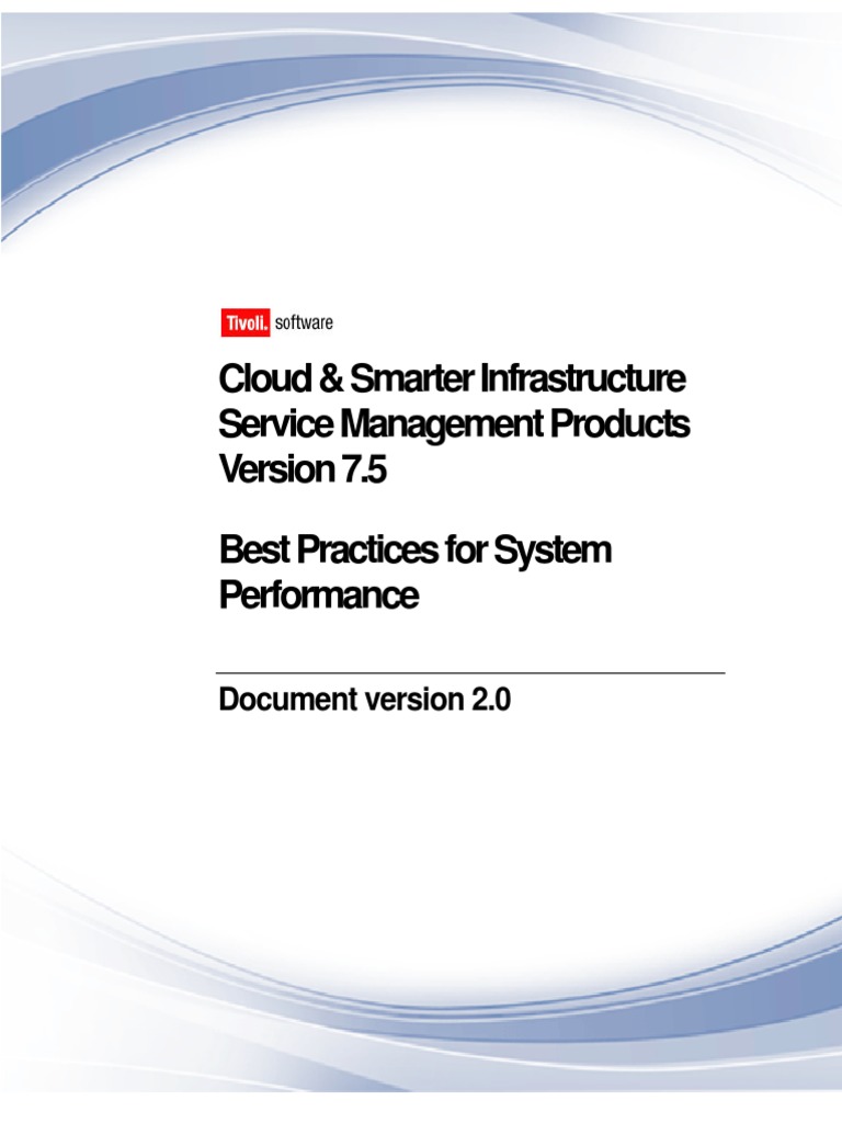 Maximo Performance Best Practice 7.5 | PDF | Database Index | Cloud ...