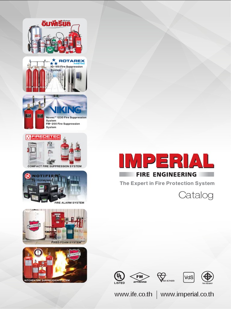 Imperial Fire Engineering Catalog | PDF