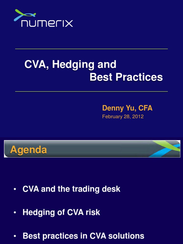 CVA and Hedging | PDF | Hedge (Finance) | Derivative (Finance)