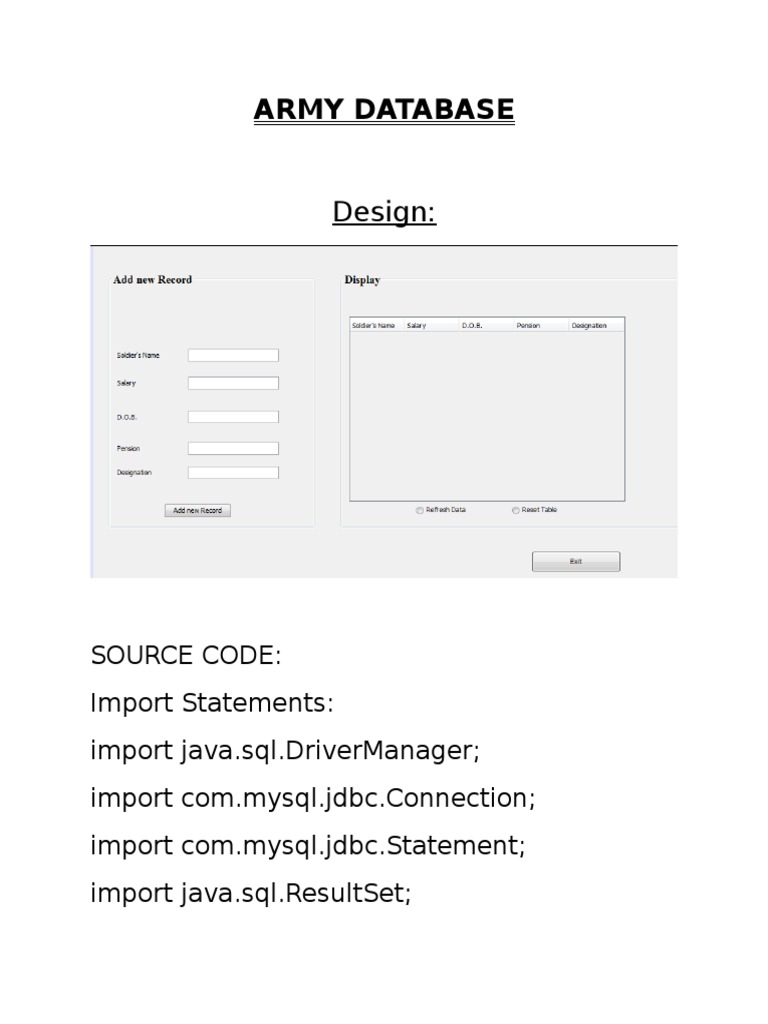 IP Project | PDF | Sql | Application Software