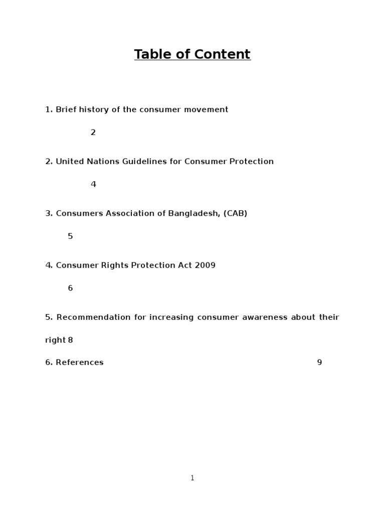 Brief History of The Consumer Movement | PDF | Consumer Protection ...