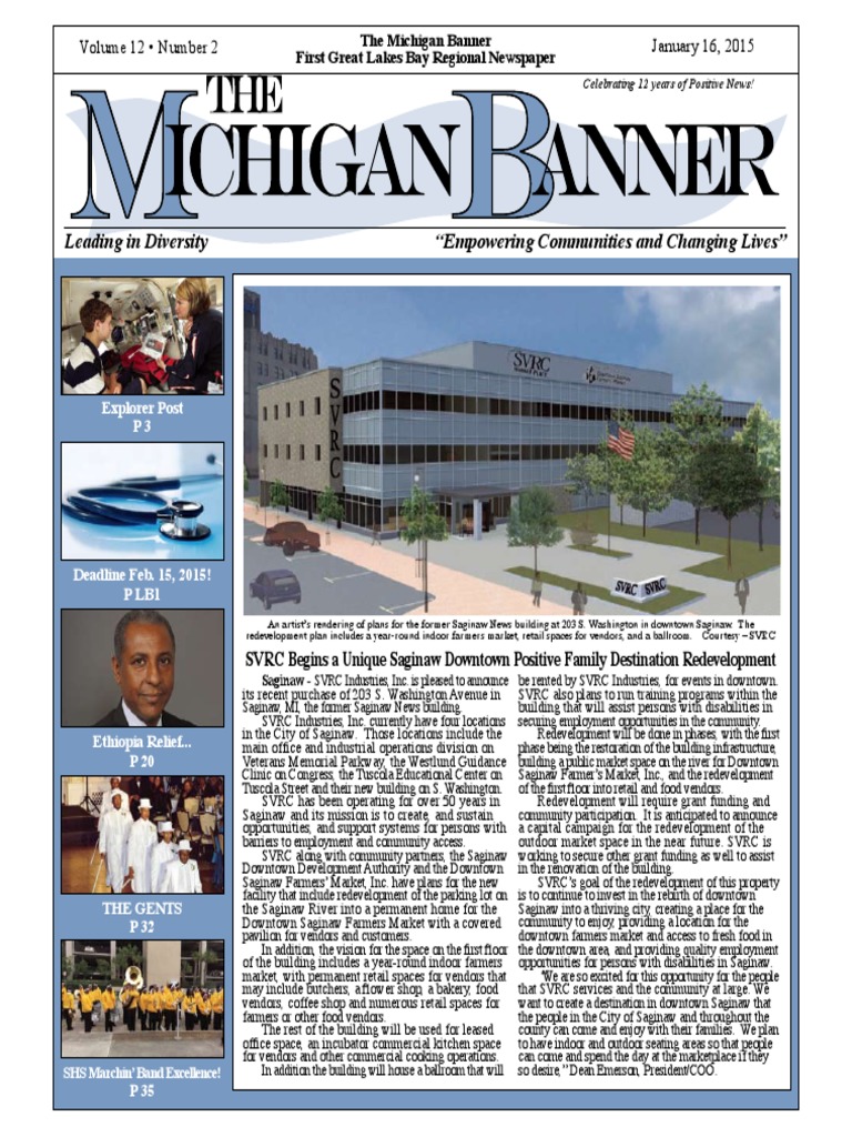 The Michigan Banner January 16, 2015 Edition | PDF | Deferred Action ...