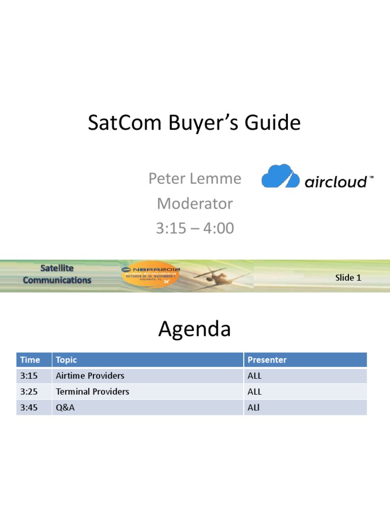 SatCom Buyers Guide | PDF | Voice Over Ip | Android (Operating System)