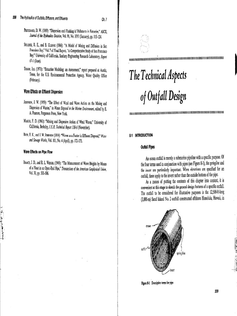 Marine Outfall Design | PDF