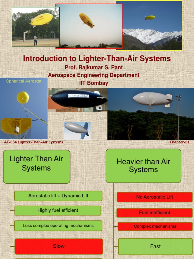 01 Intro LTA Systems | PDF | Airship | Aerostats