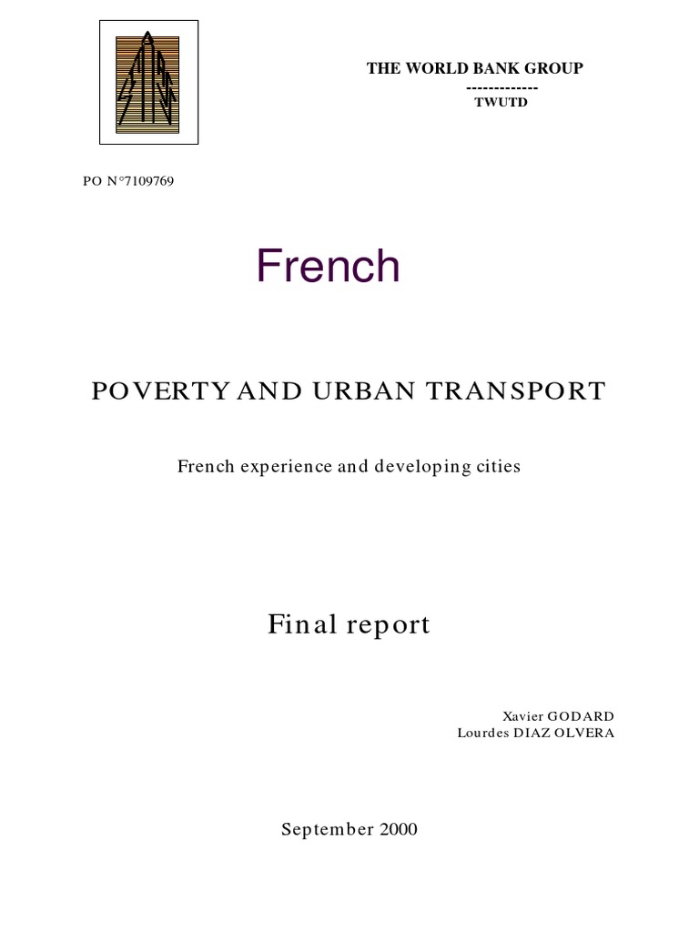 Poverty&Ut French | PDF | Poverty | Poverty & Homelessness