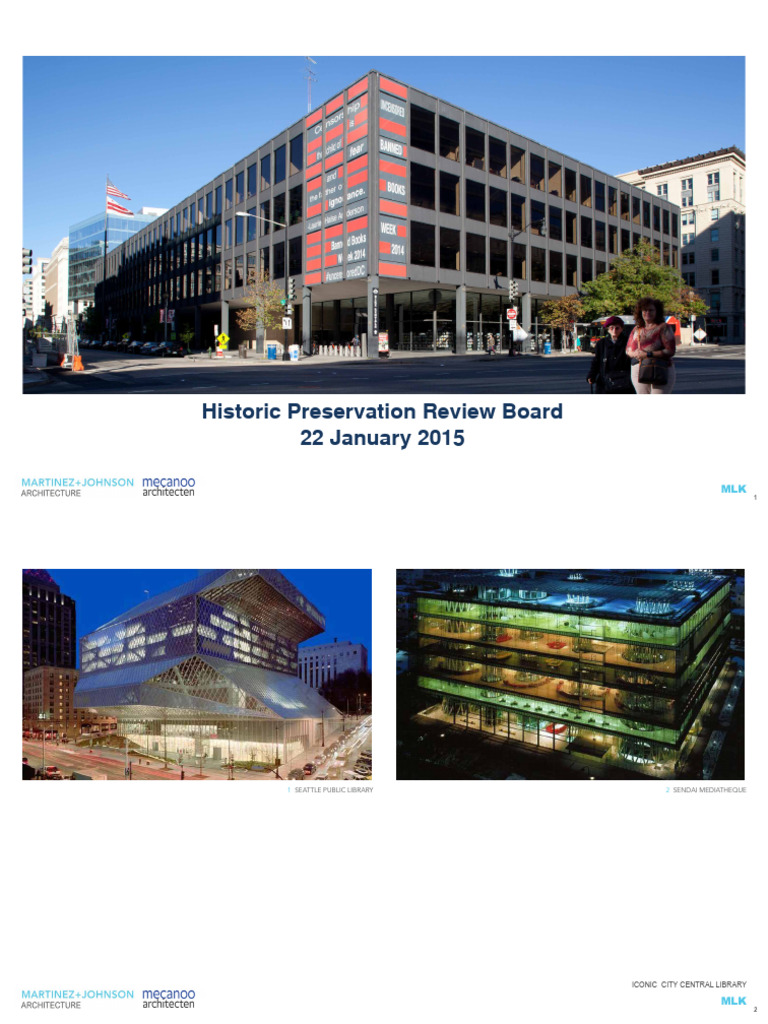 MLK Library Presentation To D.C. Historic Preservation Review Board ...
