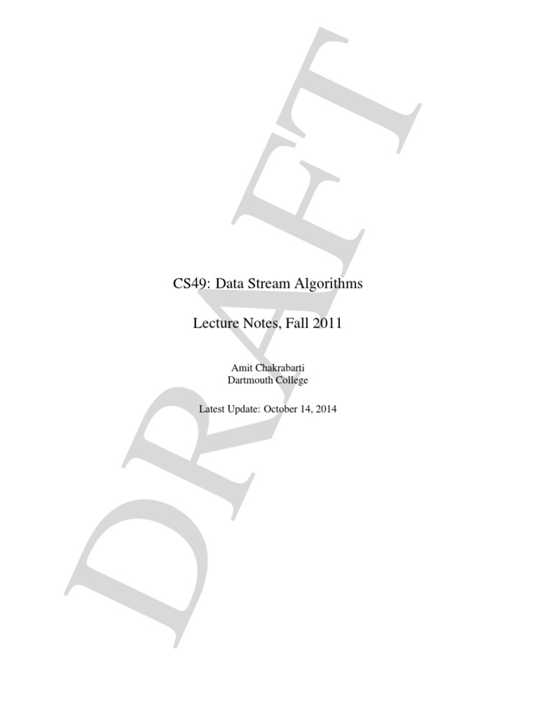 Streaming Algorithms Pdf Logarithm Integer