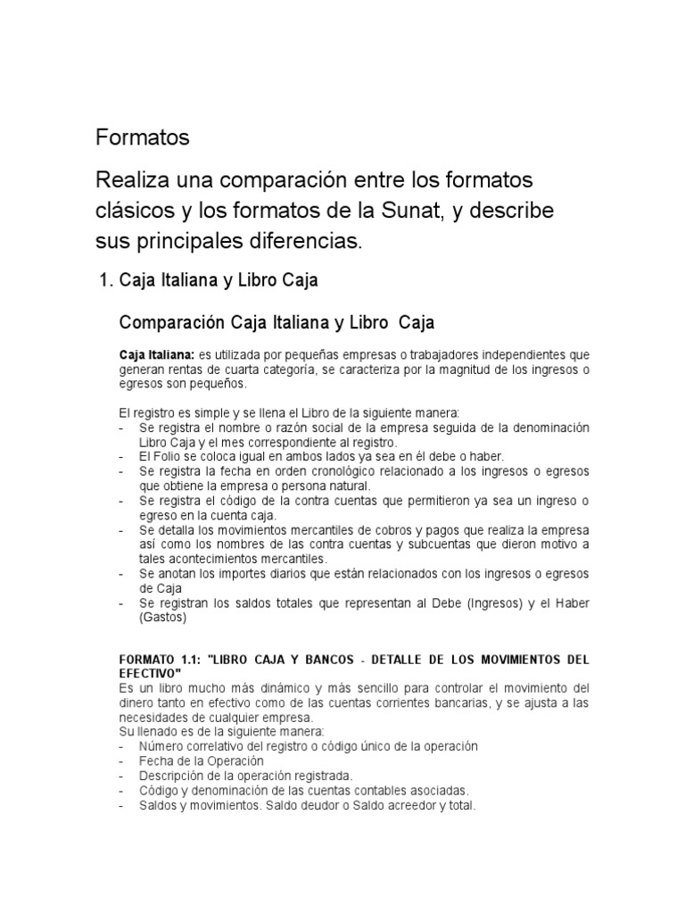 Formatos Contables | Contabilidad | Bancos | Free 30-day Trial | Scribd