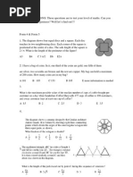 CSCA Mathematics Examination Syllabus-2025 | PDF