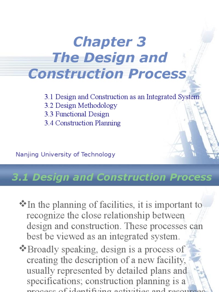 Chapter 3-The Design and Construction Process | PDF | Design | Software ...