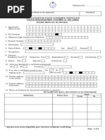 TCI Police Record Application Form | PDF | Criminal Record | Government ...