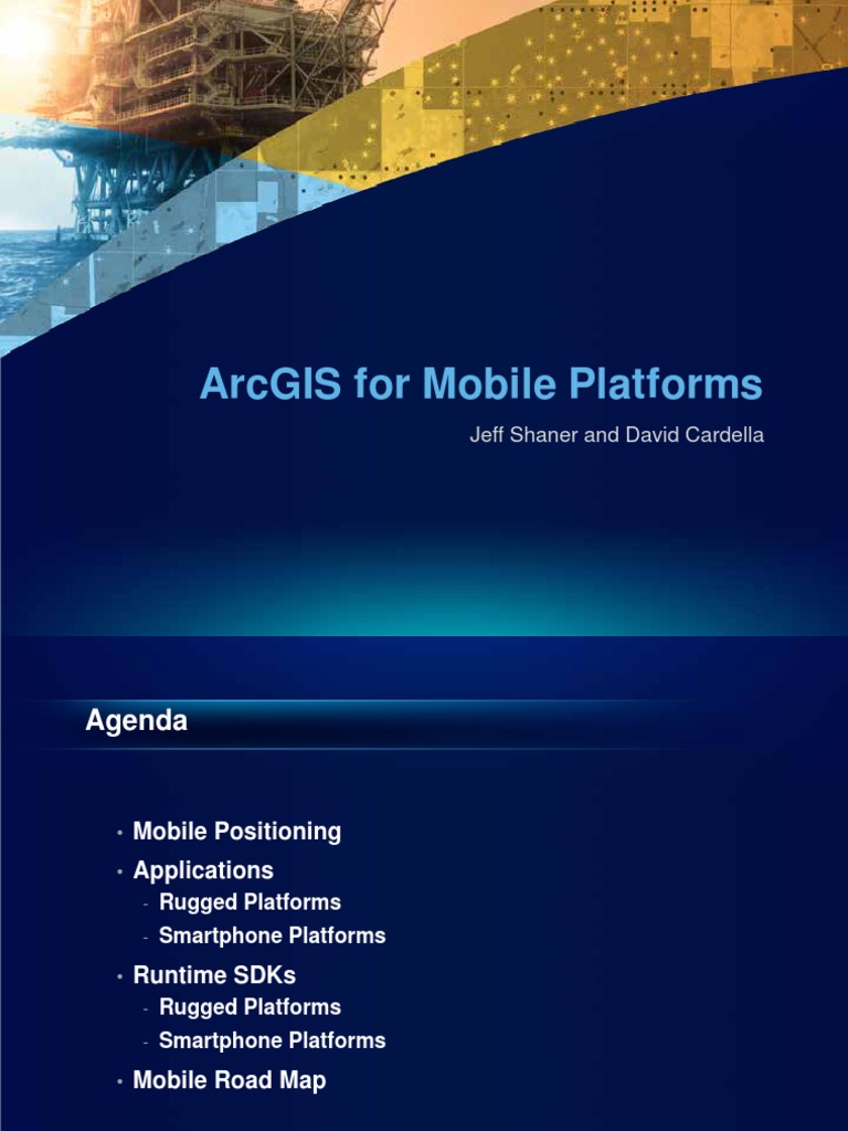 2 - Arcgis For Mobile Platforms | PDF | Arc Gis | Mobile App