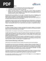 UnionBank EasyConvert Terms Explained | PDF | Credit Card | Interest