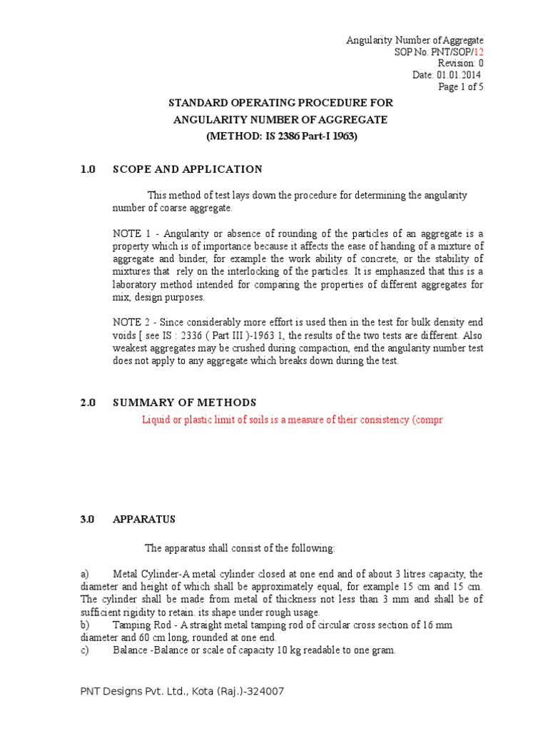 Angularity Number Pdf Chemistry Materials