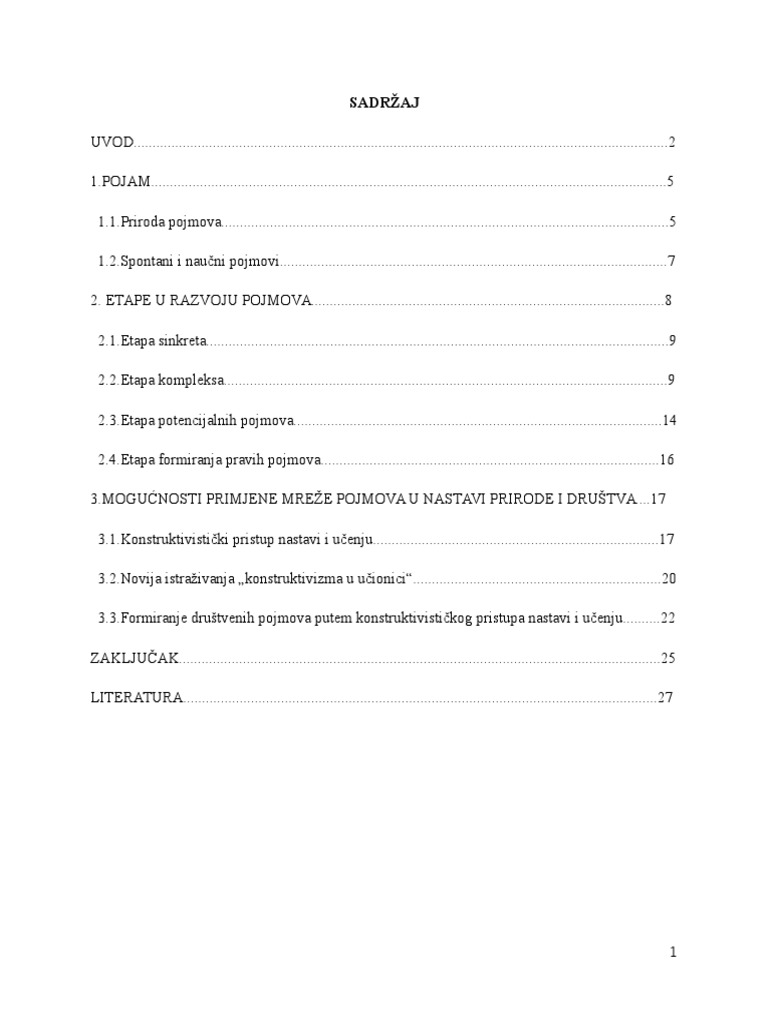 Metodika Nastave Prirode I DrusTva | PDF