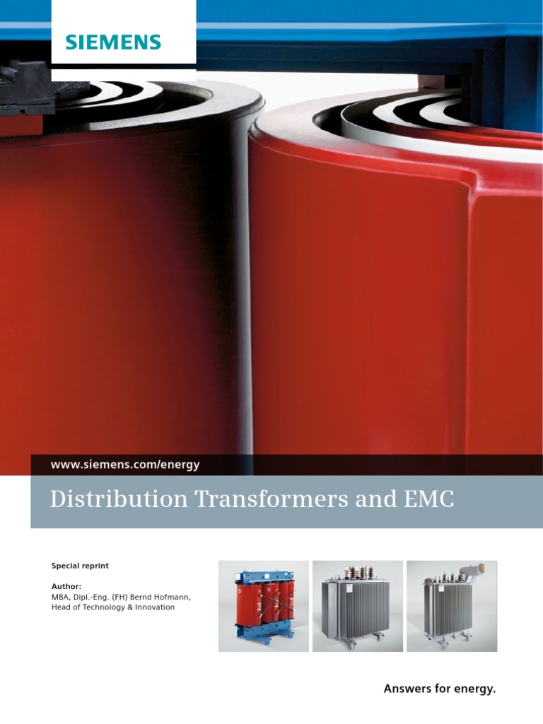Distribution Transformers and EMC | PDF | Electromagnetic Compatibility ...