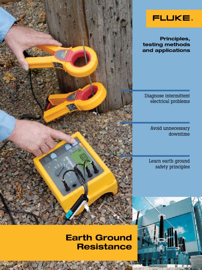 Earth Ground Resistance Test | PDF | Electrical Resistivity And ...