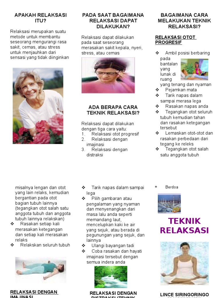 Leaflet Relaksasi | PDF