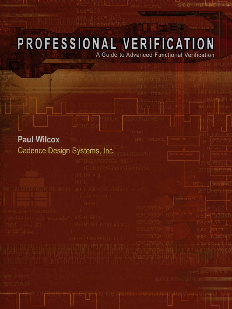 A Guide To Advanced Functional Verification | PDF | Formal Verification ... A Guide To Advanced Functional Verification | PDF | Formal Verification ...