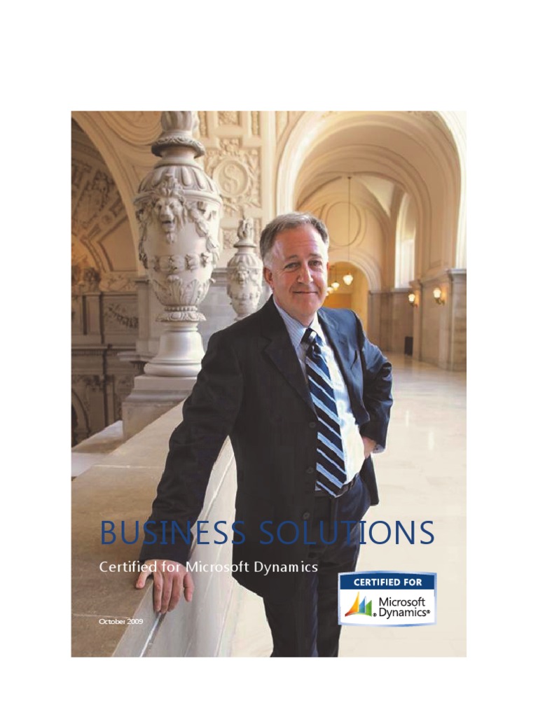 Microsoft Dynamics Business Solutions Catalog | PDF | Microsoft ...