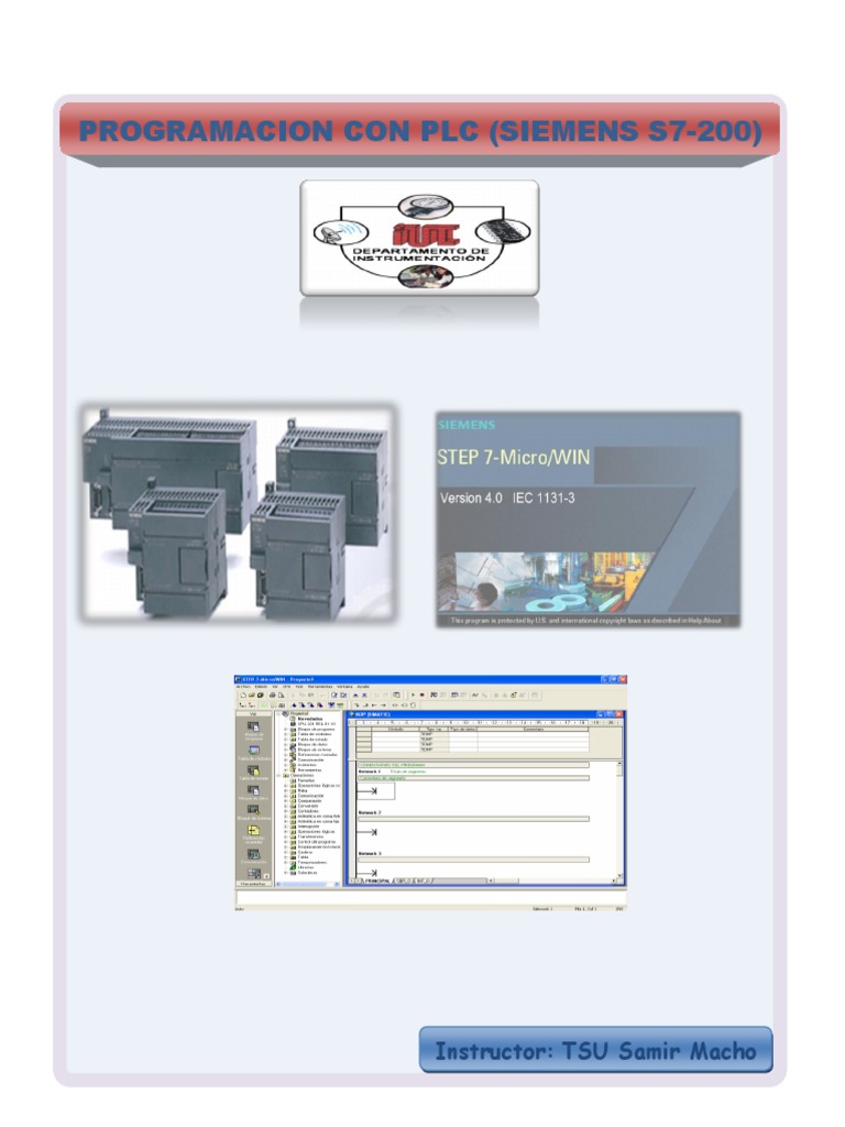 Manual Del Curso PLC Simatic S7-200 | PDF