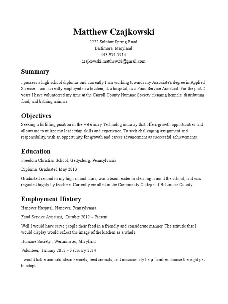 My Resume | PDF
