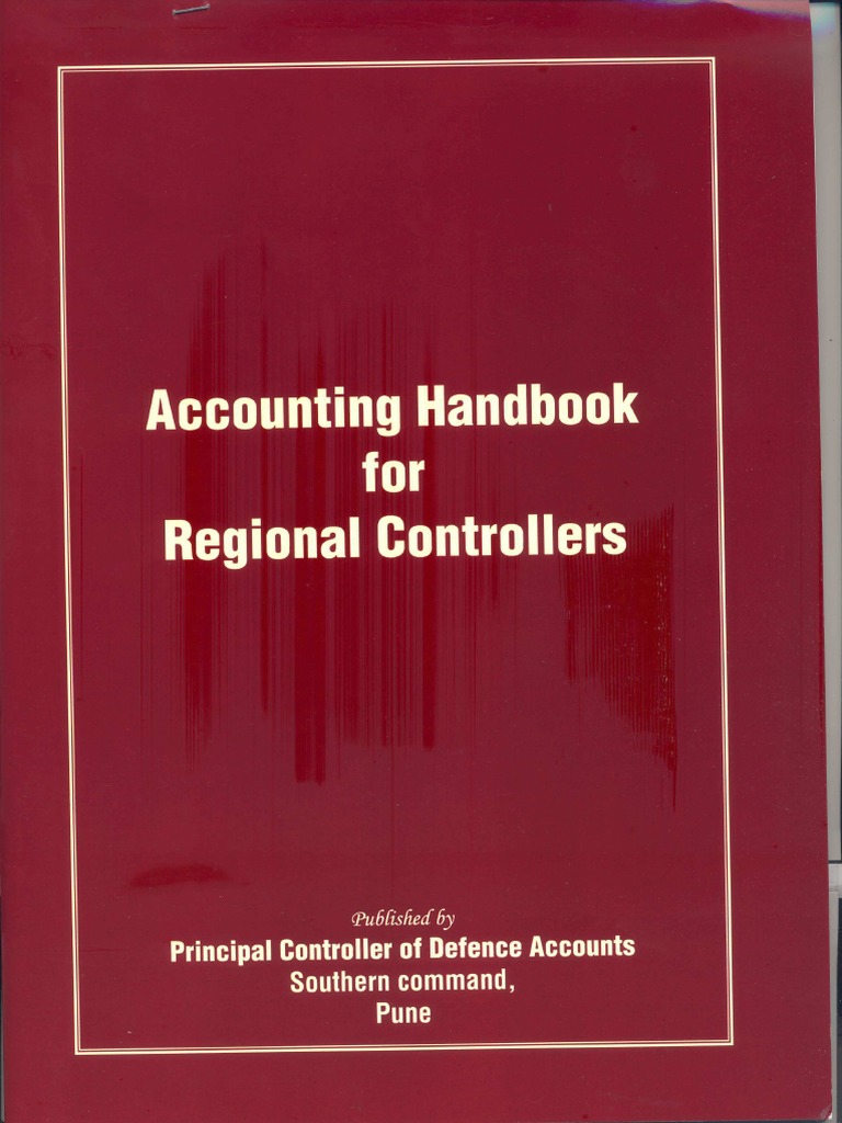 Accounting Handbook For Regional Controllers PDF | PDF | Debits And ...