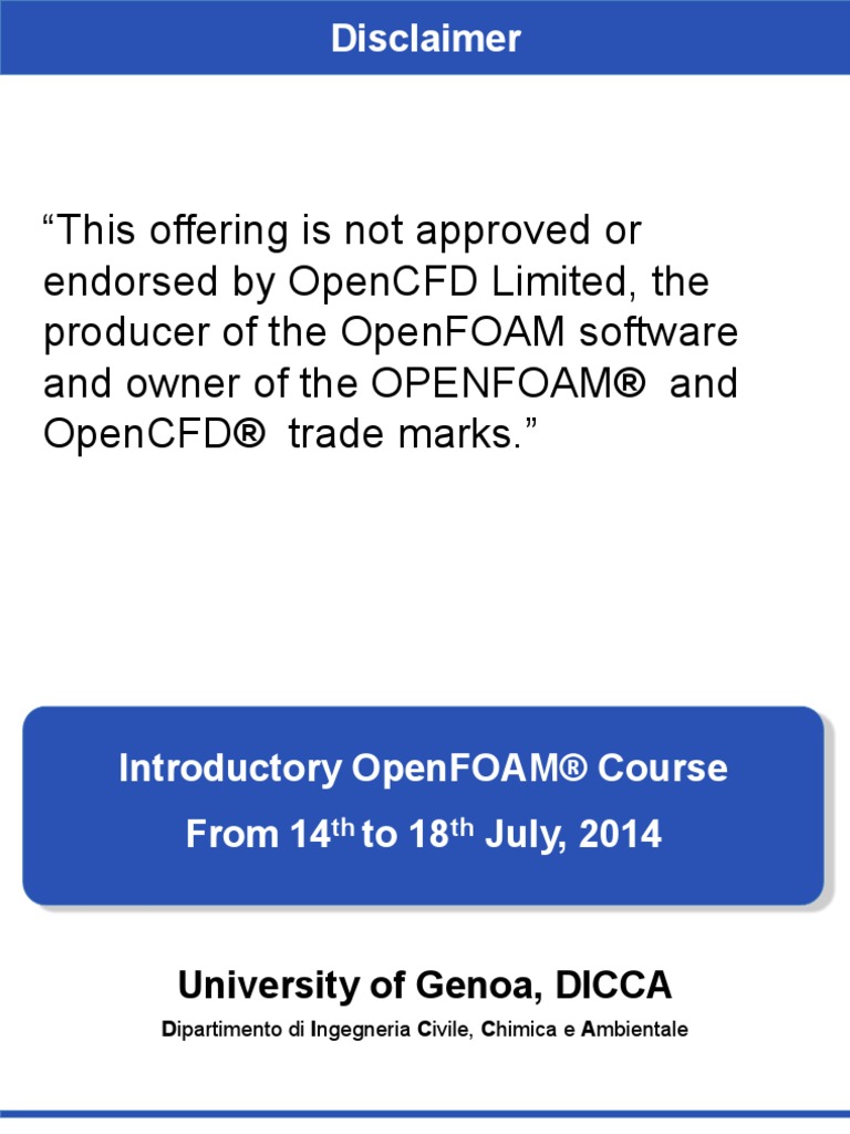 OpenFOAM - 12 Tips and Tricks | PDF | Fluid Dynamics | Numerical Analysis