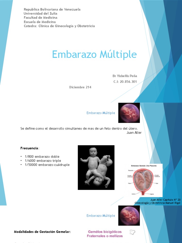 Embarazo Múltiple | PDF | Nacimientos Múltiples | El embarazo