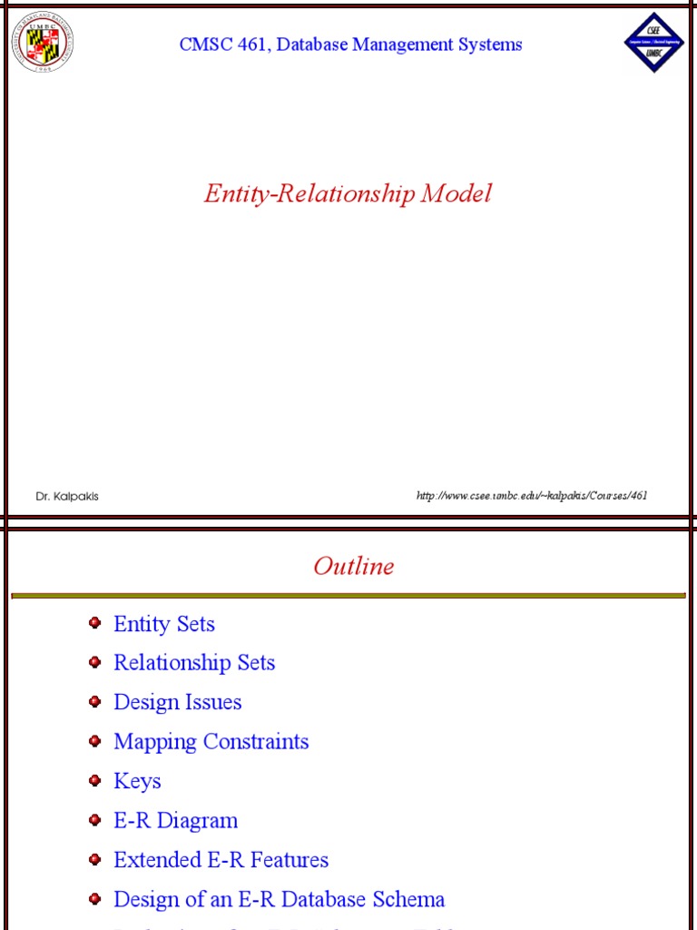 Entity Relations Model | PDF | Conceptual Model | Data Model