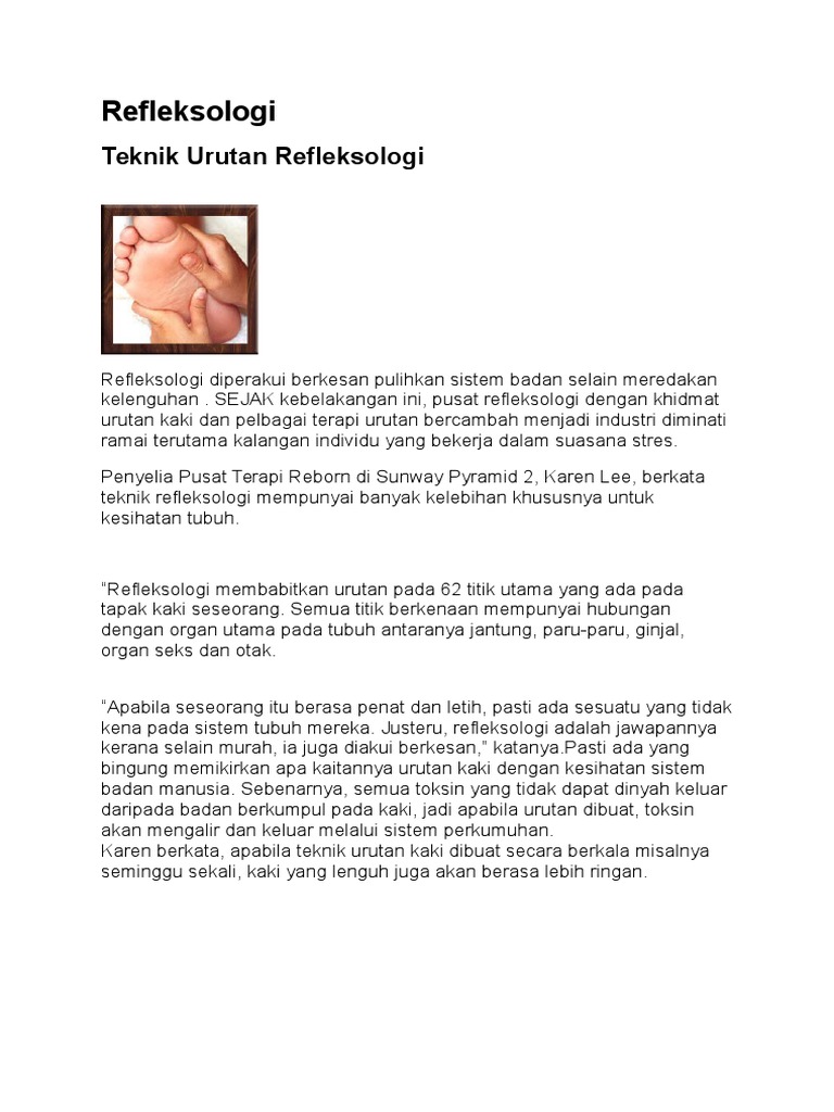 Refleksologi Pdf