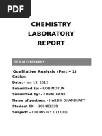 Chemistry Lab Assessment - Oxidation & Reduction - Redox Reactions Lab ...