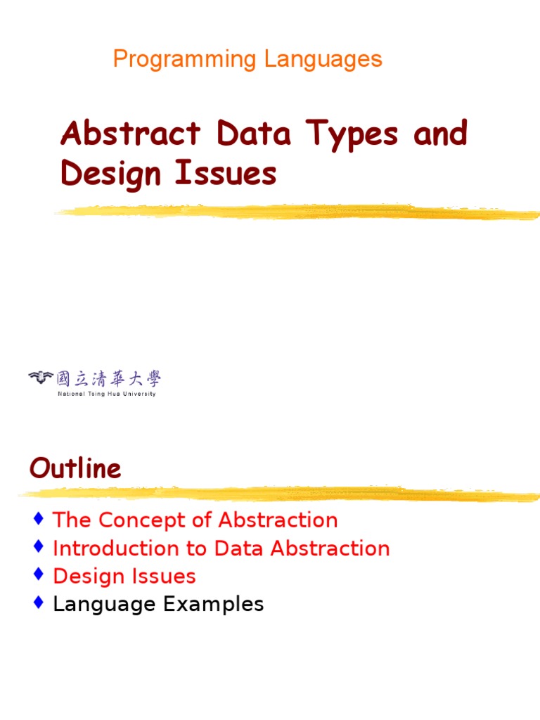 L09 Abstract | PDF | Class (Computer Programming) | Data Type
