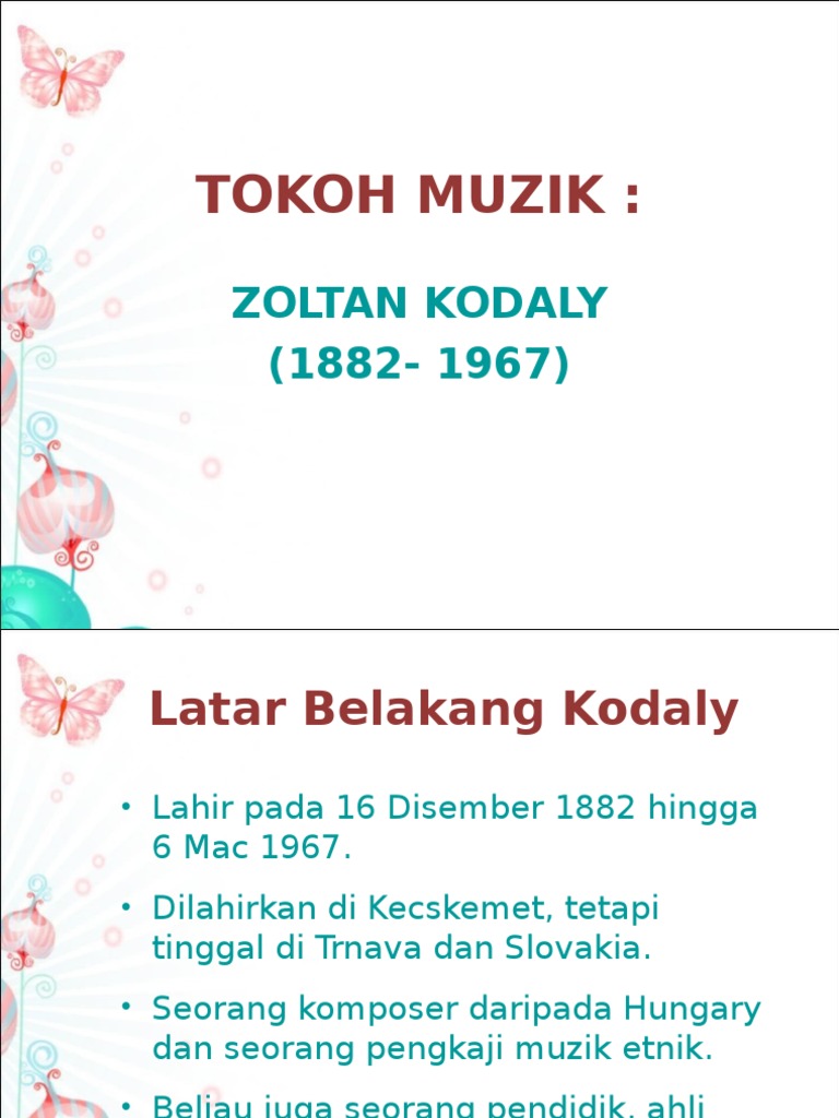 Tokoh Muzik Kodaly | PDF